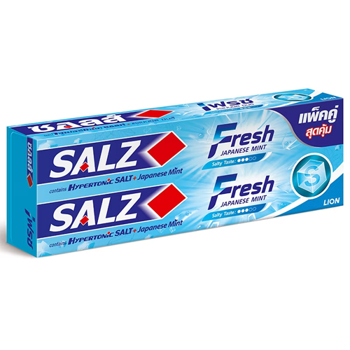 Salz Toothpaste Fresh Japanese Mint Pack 2 140g | KOKKOK Mart