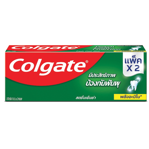 Colgate Toothpaste Proven Cavity Protechtion Fresh Cool Mint Pack 2 ...